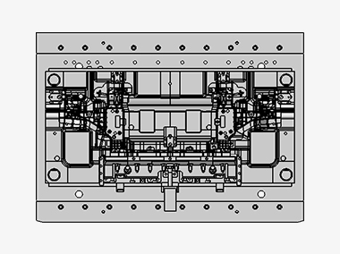 사출금형 FEM CARRIER 내장 금형공구 한국몰드