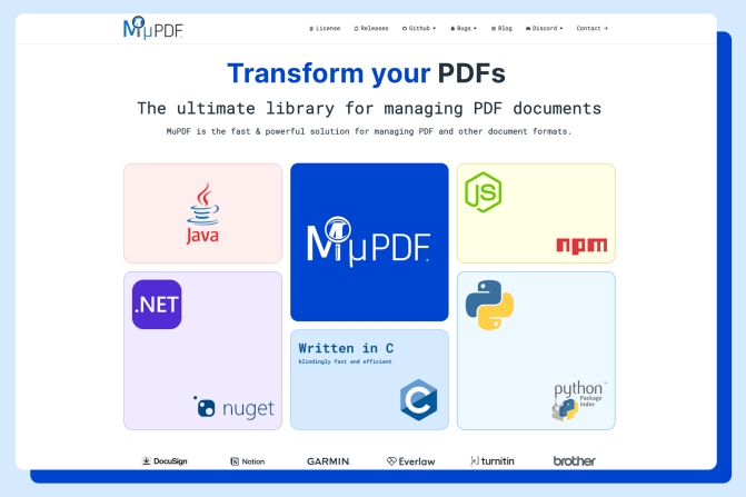 글로벌 AI 시장이 주목하는 이파피루스 'MuPDF'